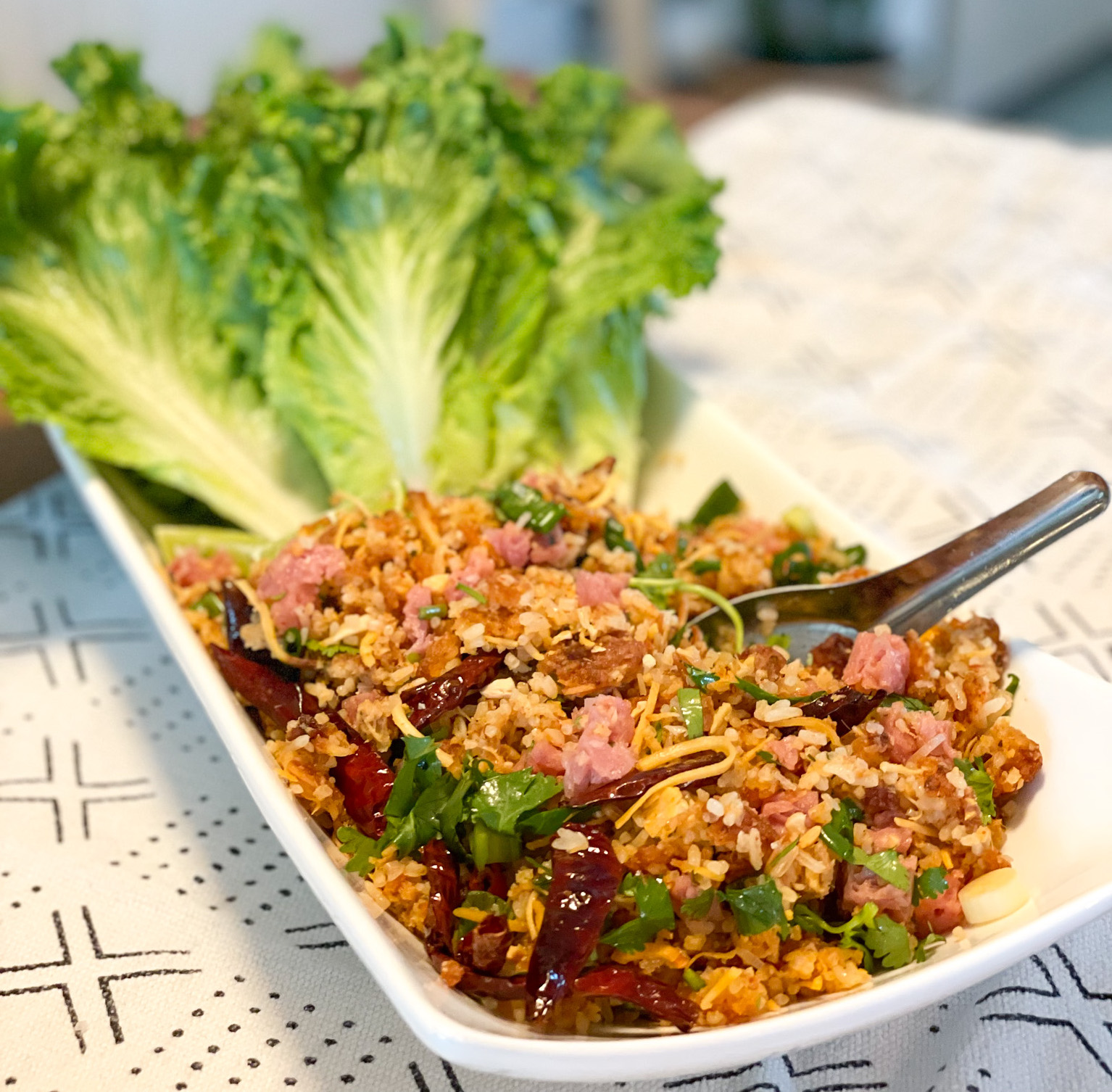 Nam Khao Recipe | Lao Crispy Rice Salad – Jungle House