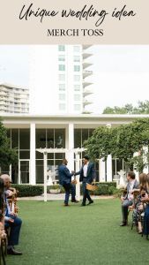 Custom Merch Toss at our Wedding Ceremony – Jungle House